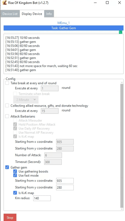 Rokbot 2023, Rise of Kingdoms Auto