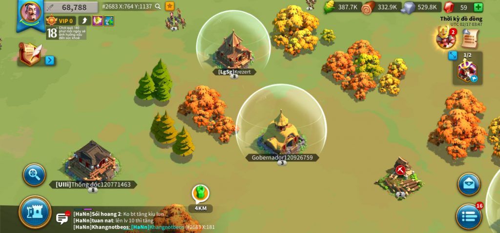 Rise of Kingdoms Bot, Auto farm gem